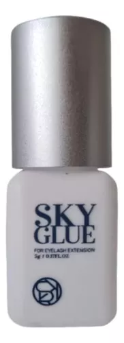 Sky glue Tampa Prata 3g cola para extensão de cilios - Beleza Unika