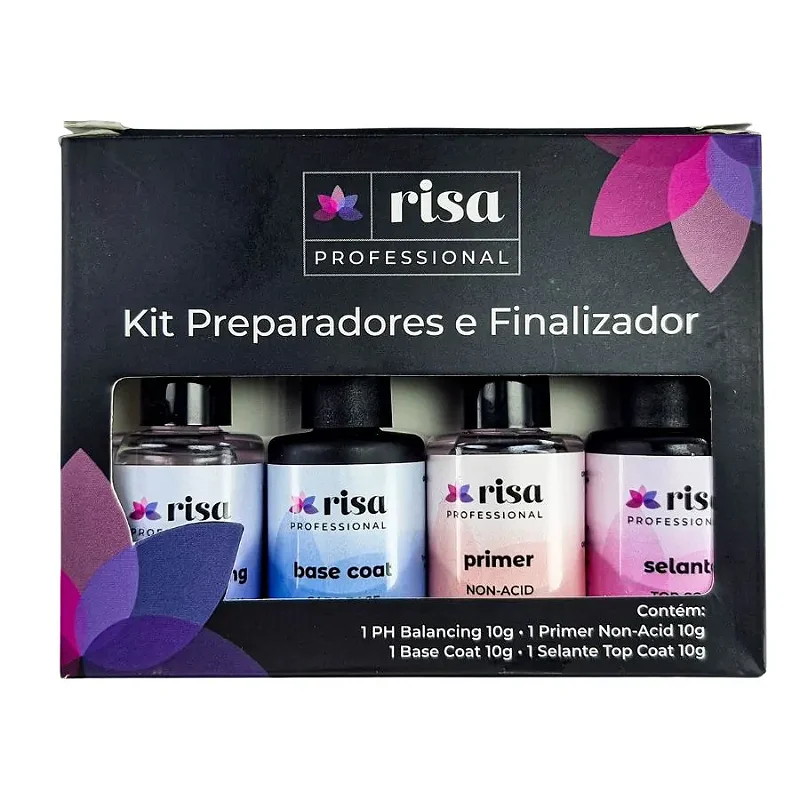 Kit Risa Preparadores e Finalizador - Beleza Unika