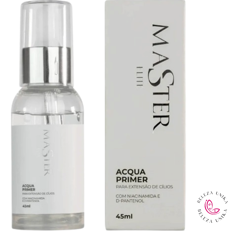 Acqua Primer Master Elite Limpeza Profunda Fios Extensão de Cílios 45ml ...