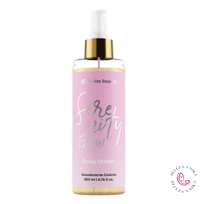 Body Splash Serenity Glow 200 ml - Swiess Beauty - Beleza Unika