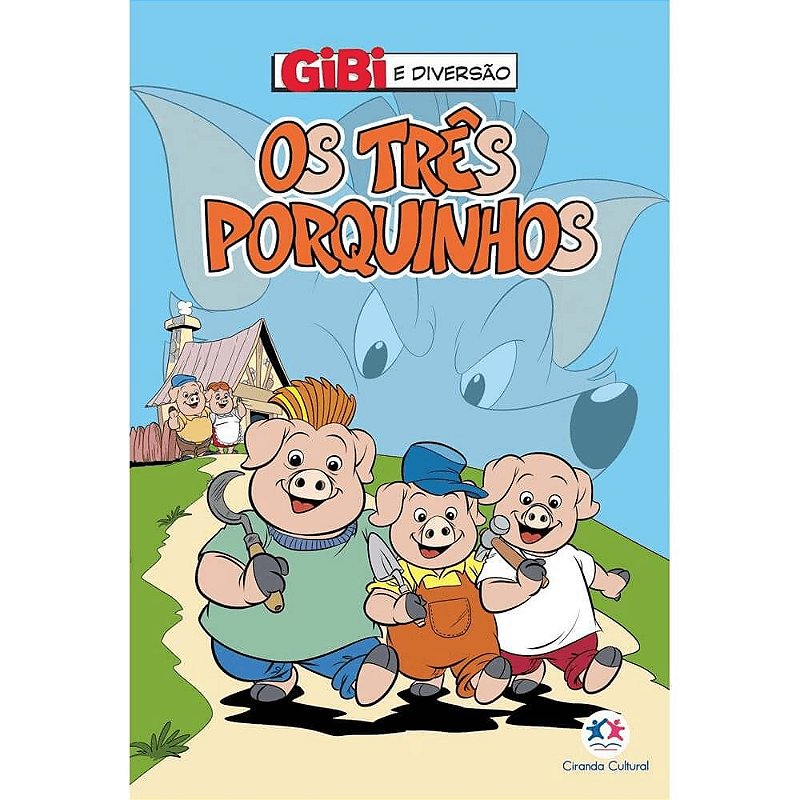 Gibi é Diversão os 3 Porquinhos - Up Brinquedos