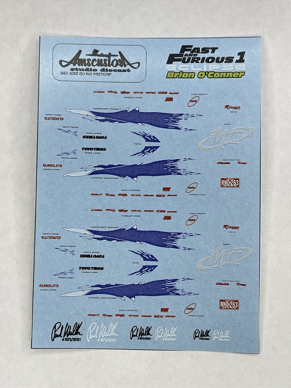 ECLIPSE BRIAN V&F 1 - Ams custom studio Diecast