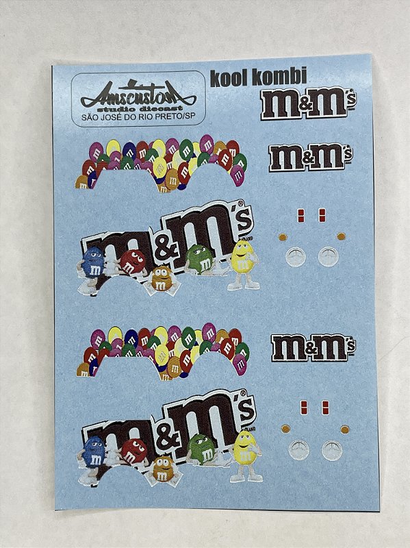KOOL KOMBI M&M´S - Ams custom studio Diecast