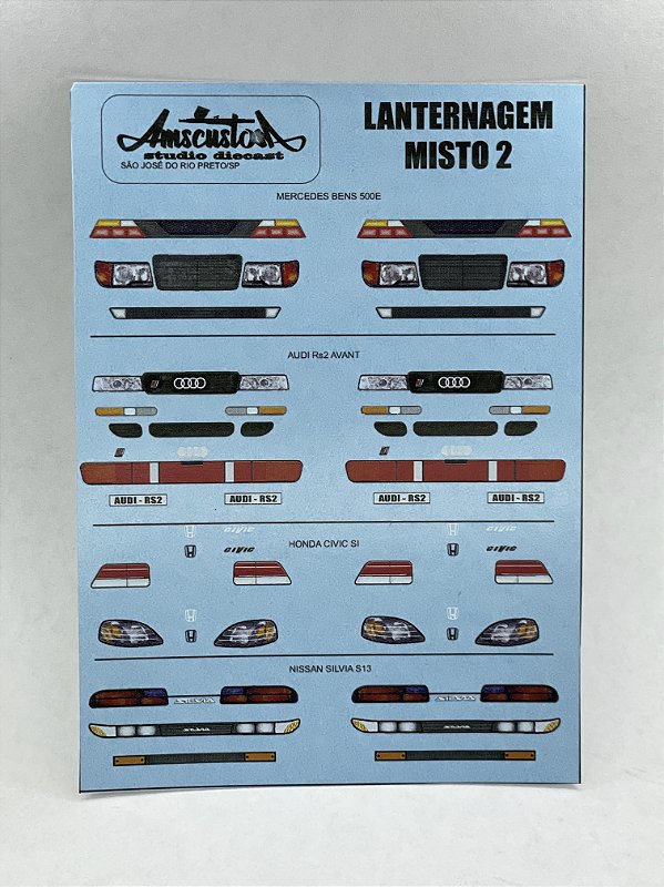KIT LANTERNAGEM MISTO 2 - Ams custom studio Diecast