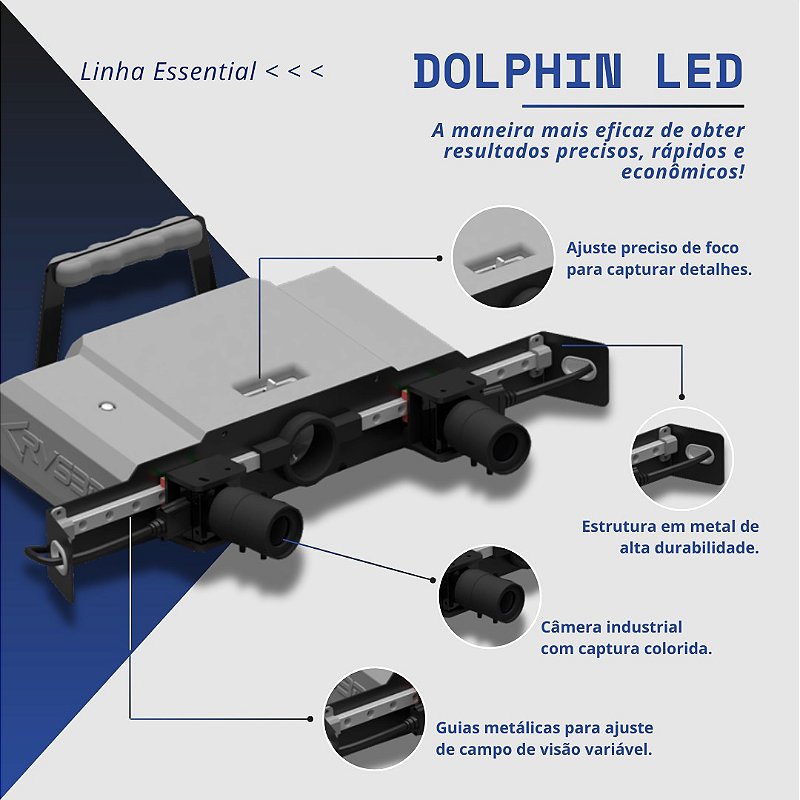 Scanner 3D - RVS3D DOLPHIN - SUPRISCAN - Suprimentos para Scanner 3D