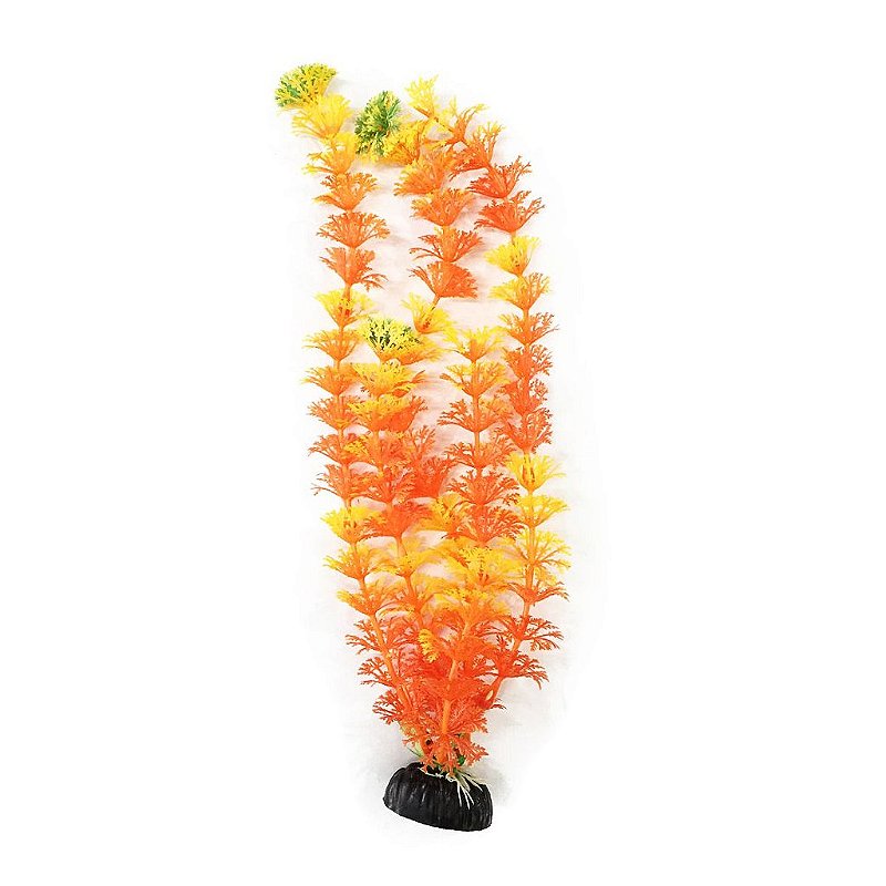 PLANTA PLASTICA SOMA ECONOMY 30CM LARANJA (MOD.410) - Animarium | Tudo ...