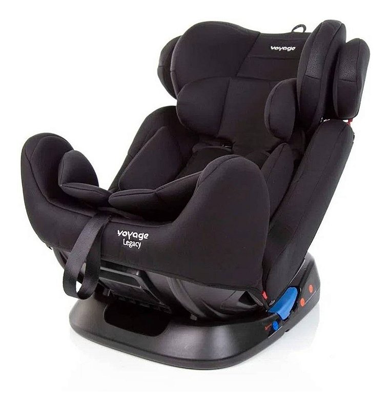 Cadeira Cadeirinha Bebê Para Carro Legacy 0-36kg Voyage PRETA - Uppi Store