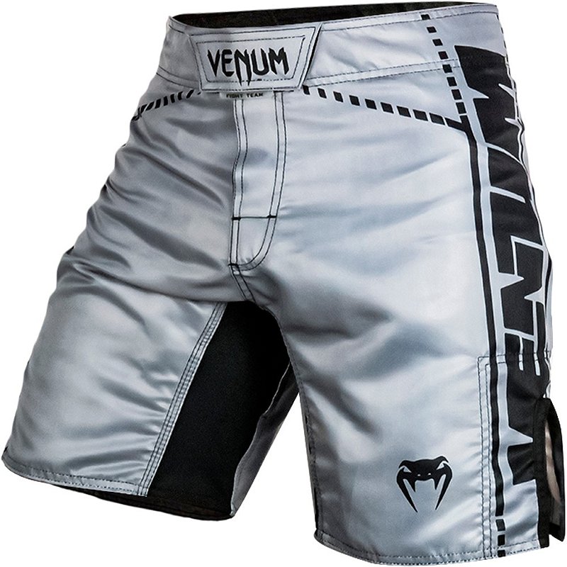 Short Fight Venum Basic Evo Grey - Attemporal Boutique
