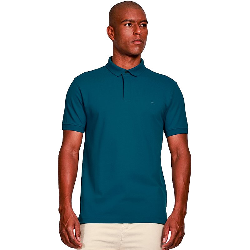 Camisa Polo Aramis Piquet In24 Azul Turquesa Masculino - Attemporal ...