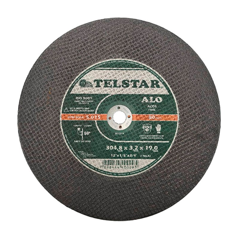 Disco de Corte Ferro 12 x 3/4" Telstar - Ferragens Garcia