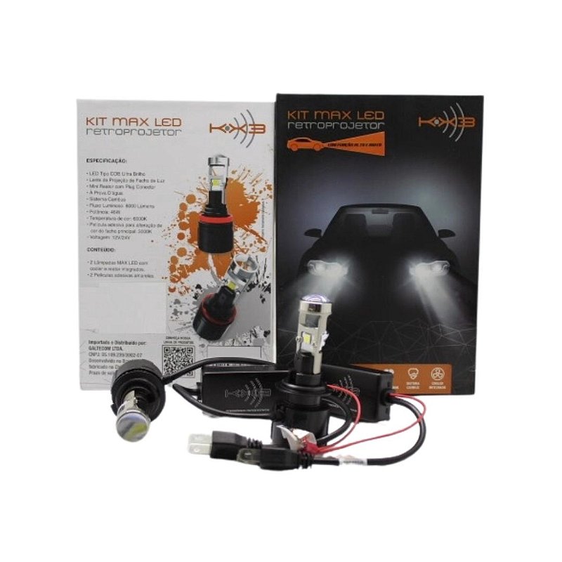 Kit Max Led KX3 com Retroprojetor - Prime Intercontinental