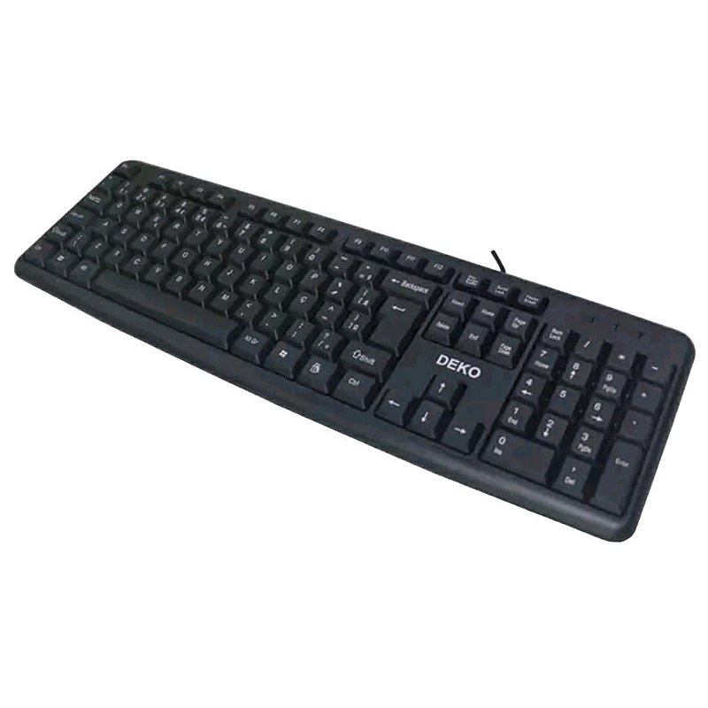 Comprar Teclado De Computador Simples - Leotronicos Eletrônicos - Loja ...