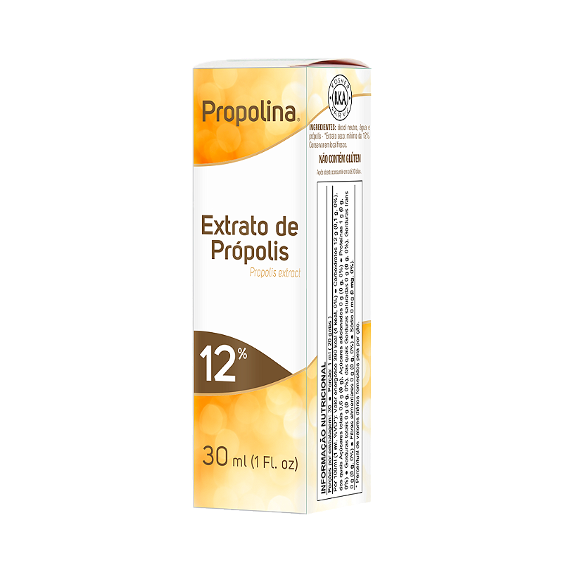 PROPOLINA 12% - EXTRATO DE PRÓPOLIS - 30ML - BreyerShop