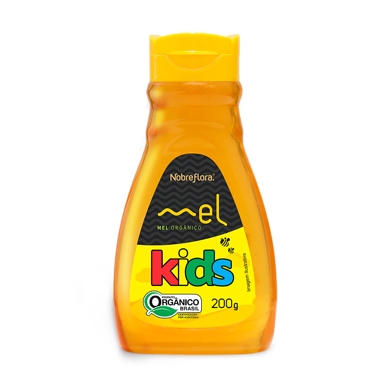 MEL MULTIFLORAL KIDS- ORGÂNICO - 200G - BreyerShop