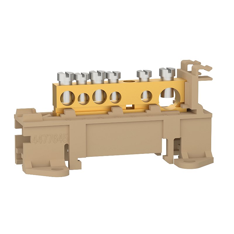 Borneira Trilho Din 6 Bornes 14976 SCHNEIDER - Lumilux Materiais ...