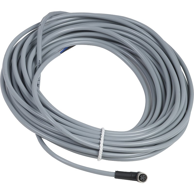 Cabo Pvc 4 Pinos Com Conector M8 Femea Cotovelo 10 Metros XZCPV1041L10 ...