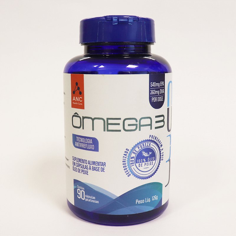 Ômega 3 - Suplementos de qualidade para sua saúde | ANC Suplementos