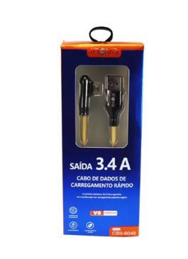 CBO-6048 CABO V8 1M 3.4A INOVA - Inova Distribuidora - Acessórios e ...