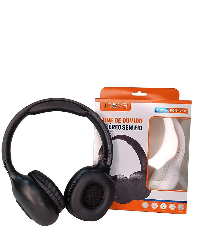 FON-12511 HEADPHONE BLUETOOTH INOVA - Inova Distribuidora - Acessórios ...