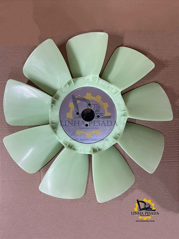 Helice Motor 1423391 Retroescavadeira Caterpillar 416e 420e - Linha ...