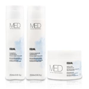 Kit Shampoo, Condicionador e Máscara Equal - Med For You
