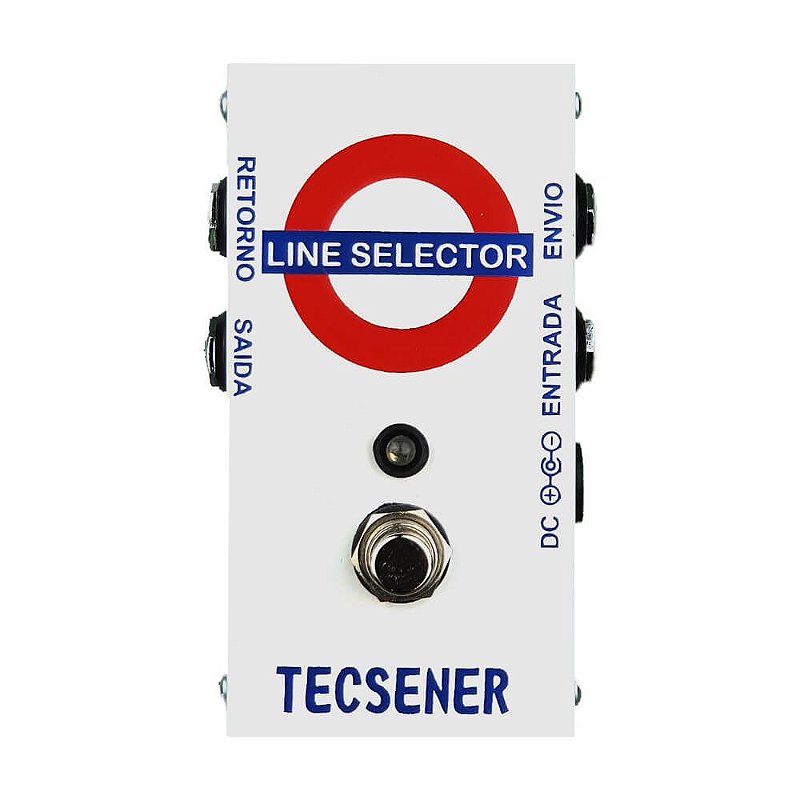Pedal Line Selector - Tecsener Áudio - Pedais Handmade