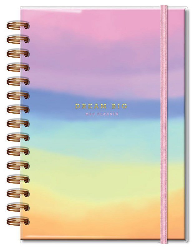 Planner Permanente M - Fina Ideia - Tie Dye - Duck Paper - Papelaria ...