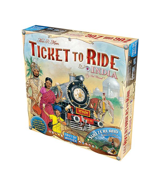Ticket To Ride India Suica (Expansao) - FANATICOS GAMES STORE
