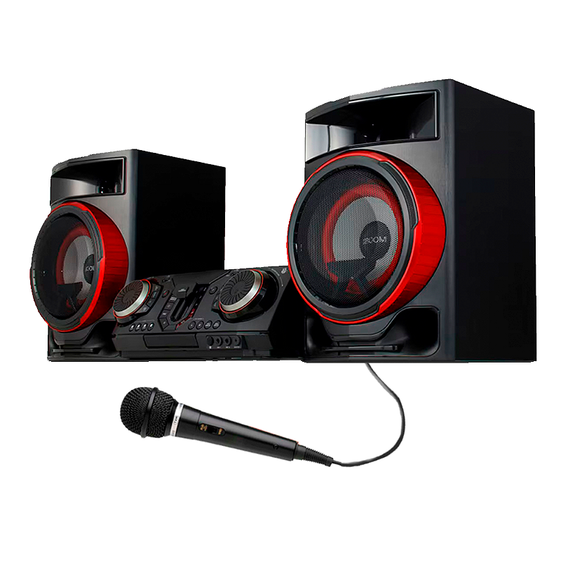 Mini System LG XBOOM CL87 Bluetooth 2350W-Som Potente e Karaokê - Sanbox