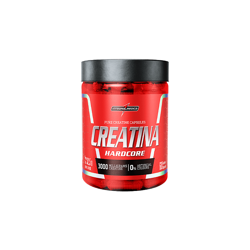 CREATINA 60 CÁPSULAS - INTEGRAL MÉDICA - ALPHA FIT SUPLEMENTOS
