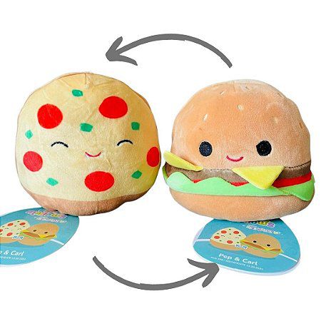 Pelúcia Squishmallow 12 cm - FLIP PEP CARL - Sunny 3198 - Melhor Loja ...