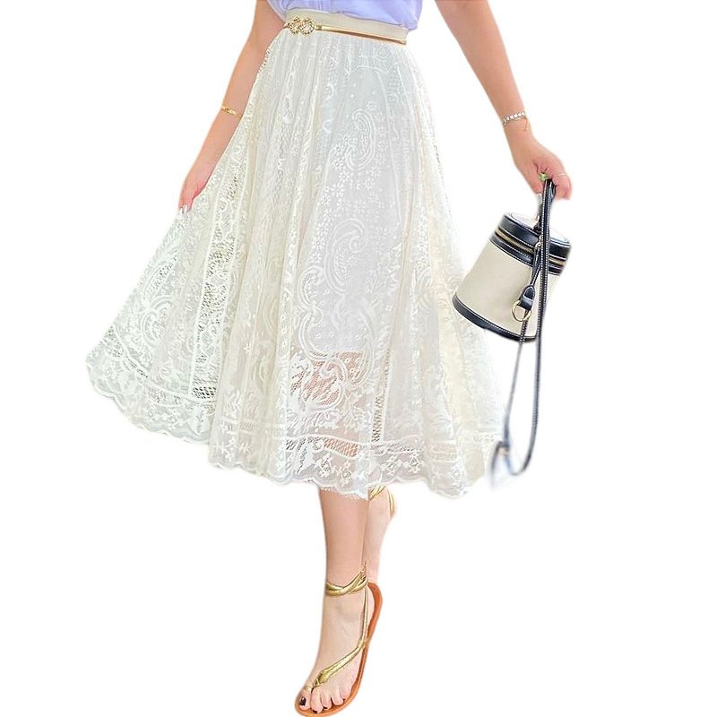 saia renda frantiesca - Anna Store