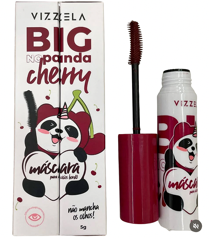 Máscara de Cílios Cherry - Vizzela - Vício Makeup Store