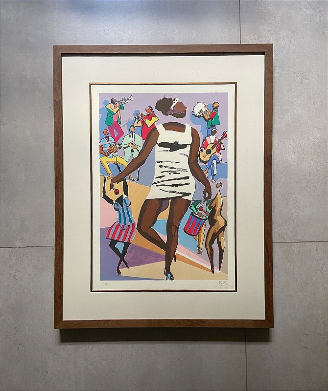 Gravura Carybé Midlej Galeria