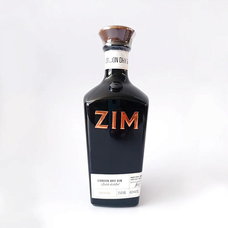 GIN ZIM CRYSTAL 750ML - Vino Adega