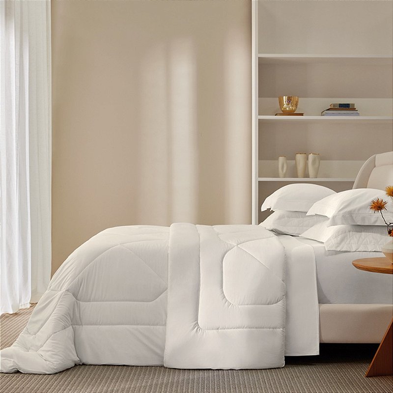 Edredom Queen Branco 100% Algodão Trussardi | Profitel - Roupa de Cama ...