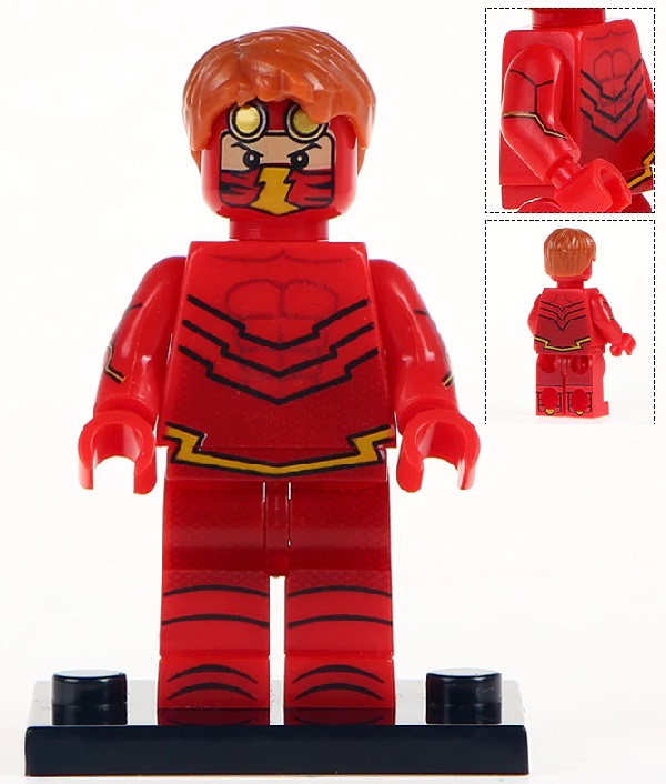 Boneco Bloco Montar Flash Accelerated Man DC - Stocktoys