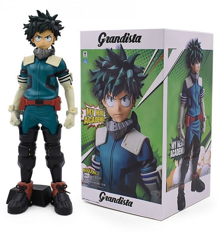 Boneco Izuku Midoriya Grandista (Deku) - My Hero Academia - Stocktoys