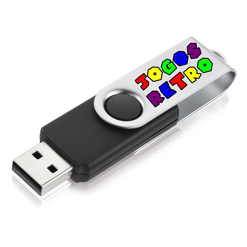 Pendrive Gamer +10 Mil Jogos (Funciona em Windows 10) PC Computador ...