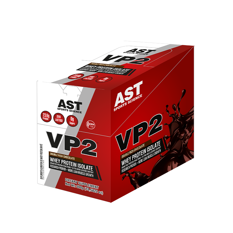 VP2 Whey Protein Isolate Sachê 30g (10 unidades) - AST Sports - AST Sports Science