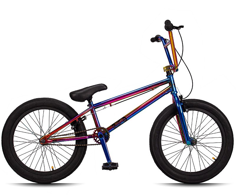 Bicicleta Bmx CR-Defender 100% Cromoly Pedivela 3 Peças Central MID ...
