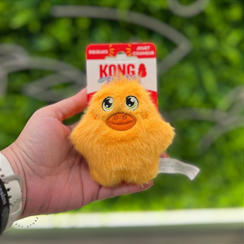 Pelúcia Pato Snuzzles Mini Duck - Kong - RadiCão Pet Store