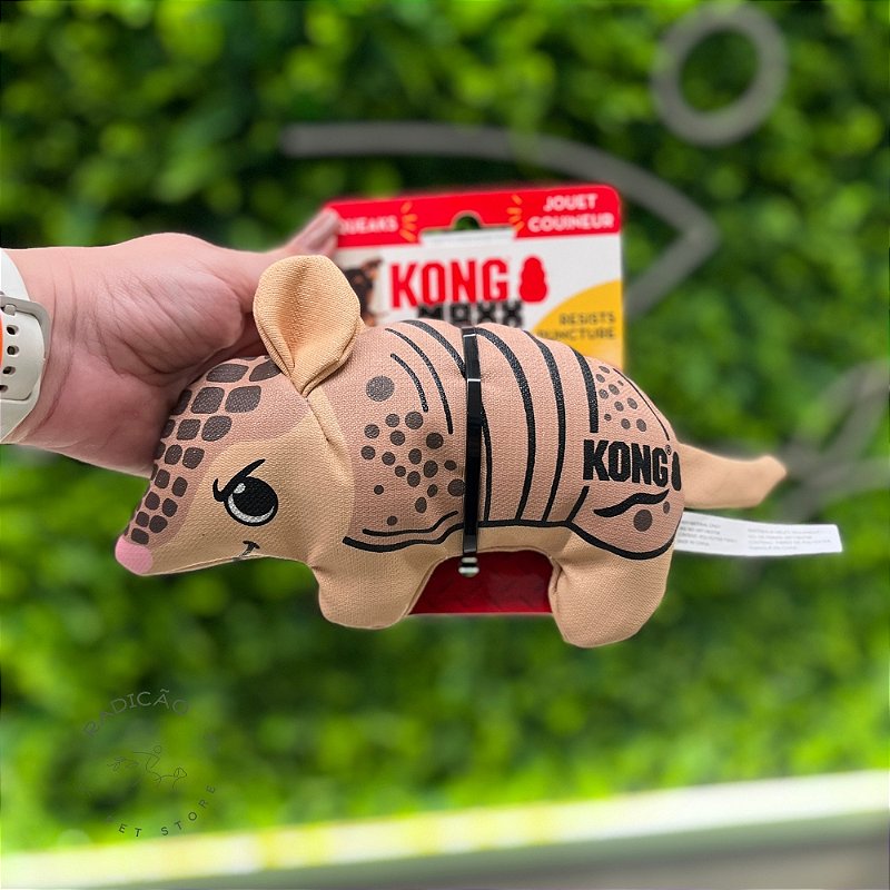 Kong Maxx Armadillo (Tatu) - Kong - RadiCão Pet Store