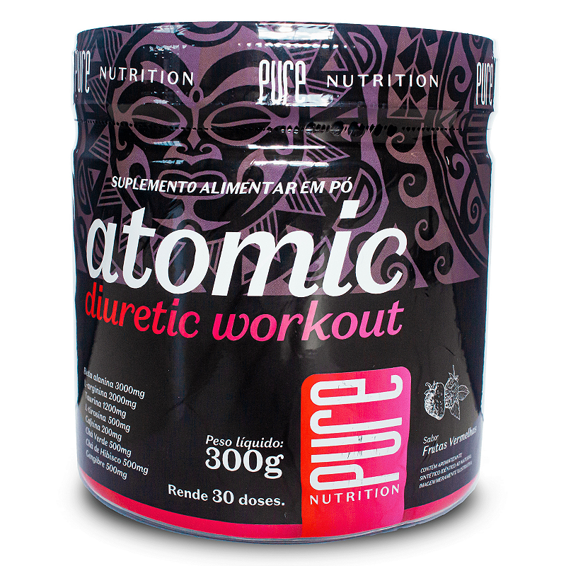 Atomic Diuretic Workout Efervecente - 300g - Pure Nutrition