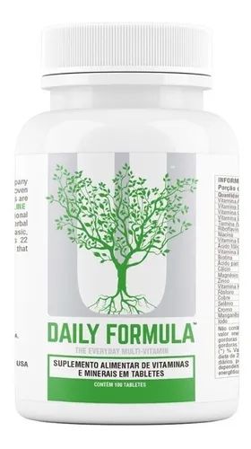DAILY FORMULA - UNIVERSAL 100 CAPS - IMPORTADO-USA - RBR SUPLEMENTOS