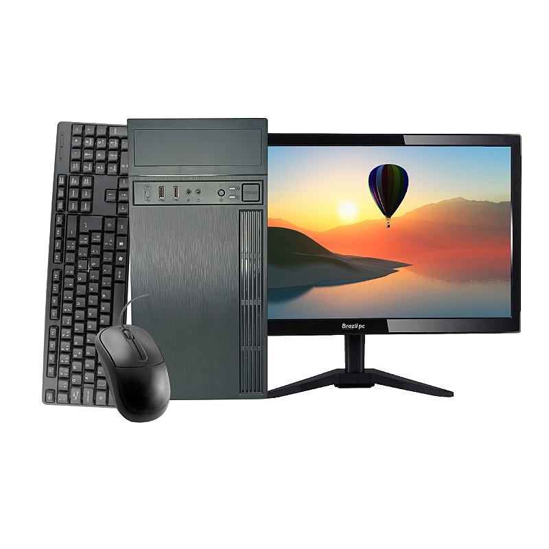 COMPUTADOR BRAZIL PC INTEL I3 3220/4GB/HD 500GB/BPC H61/T/M/MONITOR 17 ...