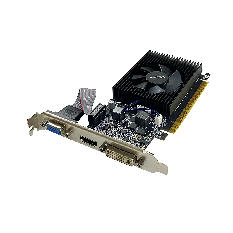 PLACA DE VIDEO VGA 1GB/64BITS G210 WINNFOX G210LP-1GD3 DDR3 BOX IF - GPJ