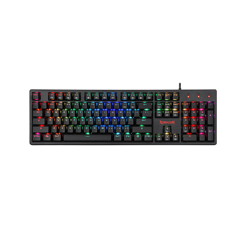 TECLADO USB REDRAGON K578-RGB GAMER MECANICO KAMA (SWITCH AZUL) - GPJ