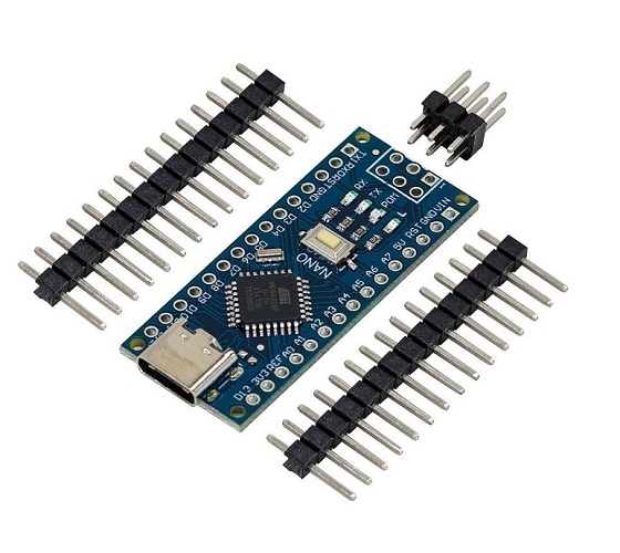 Placa Nano V3.0 Atmega328P - USB tipo C - ACEPIC Tecnologia