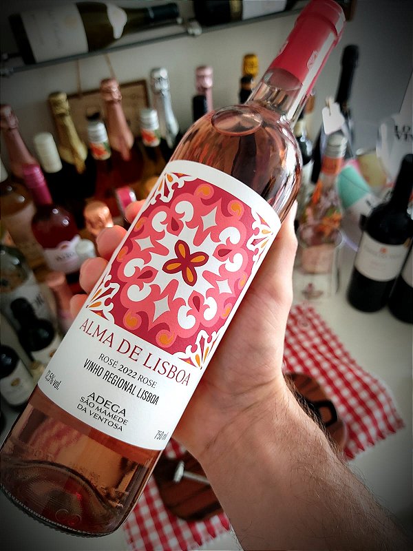 Vinho Português Alma de Lisboa Rosé - Mestre Bacco Vinhos e Cia
